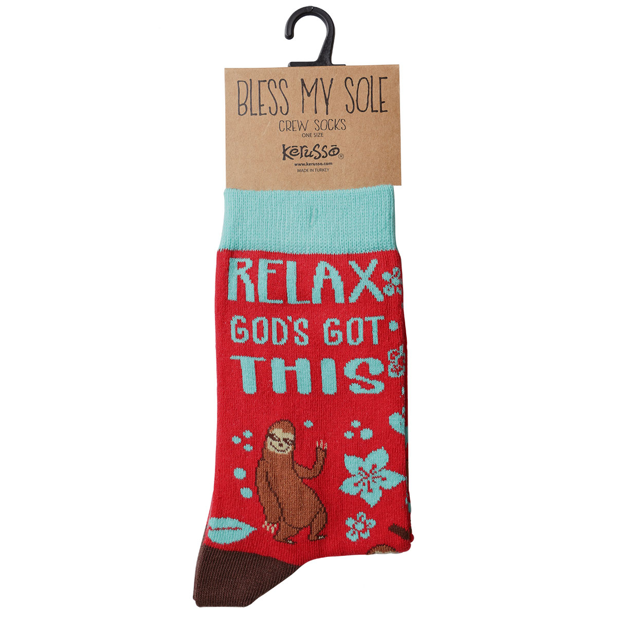 Kerusso Socks Relax Sloth Christian Spirit Wear